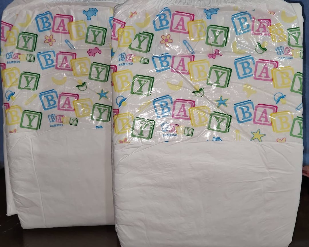 Adult Diapers Classico V1 by Bambino 2 Pack (L) With Great Overnight ...