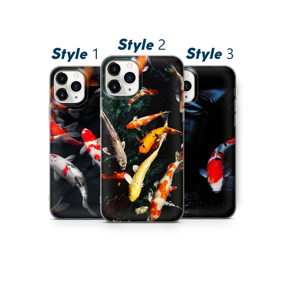 Koi Fish, Phone Case for iPhone 14 13 12 11 Pro 6 7 8 X XS XR SE 12 ...