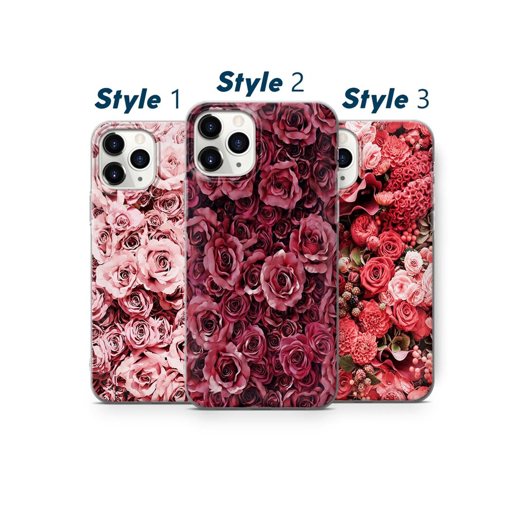 Roses Phone Case Phone Case for iPhone 14 13 12 11 Pro 6 7 8 X XS XR SE ...