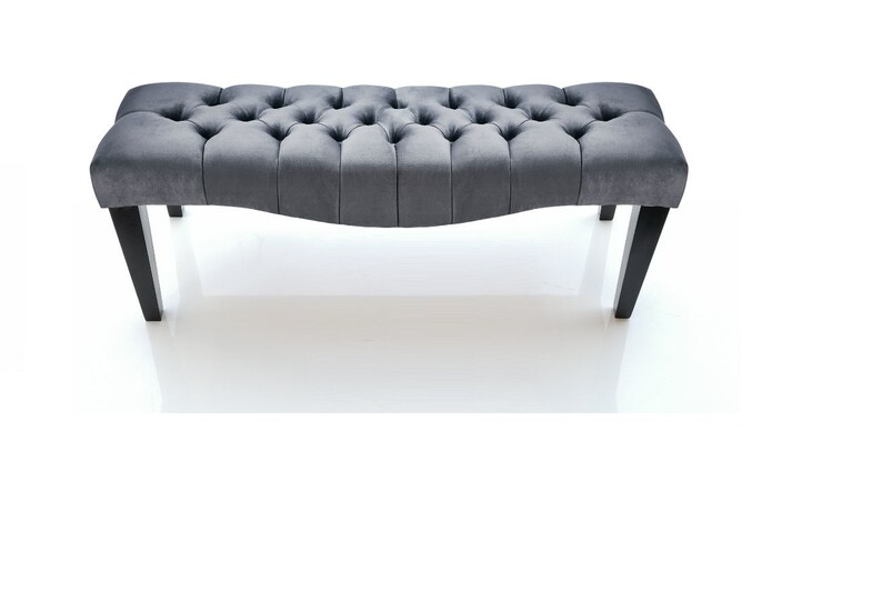 Chesterfield Bench Footstool Bedroom Bench Bed Bench - Etsy
