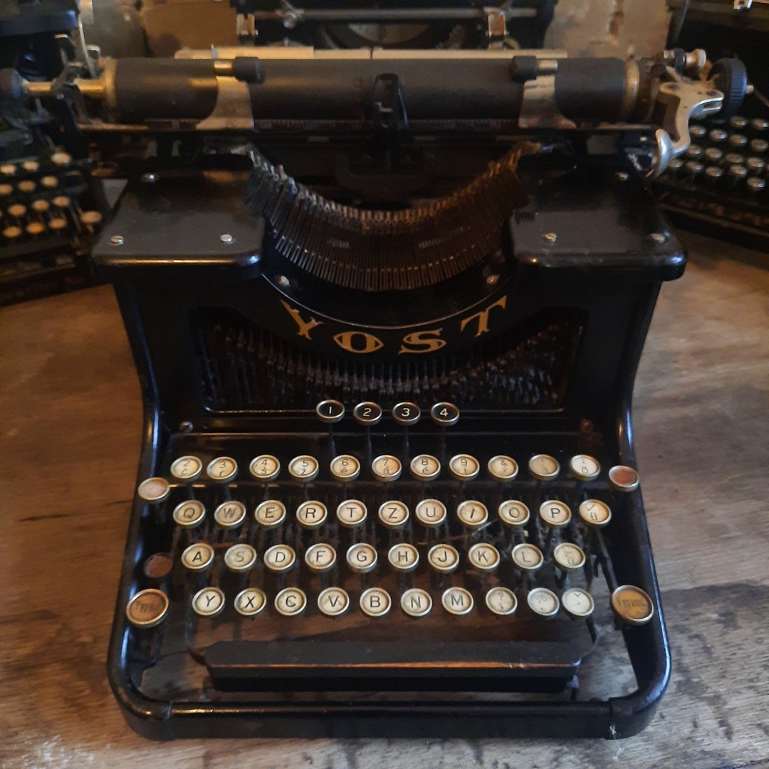 Yost 20 Typewriter Extremely Rare - Etsy
