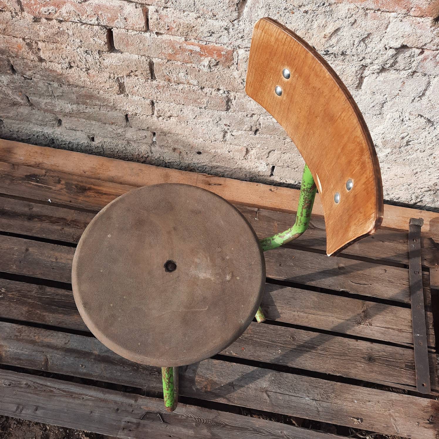Unique Industrial Metal Chair - Etsy