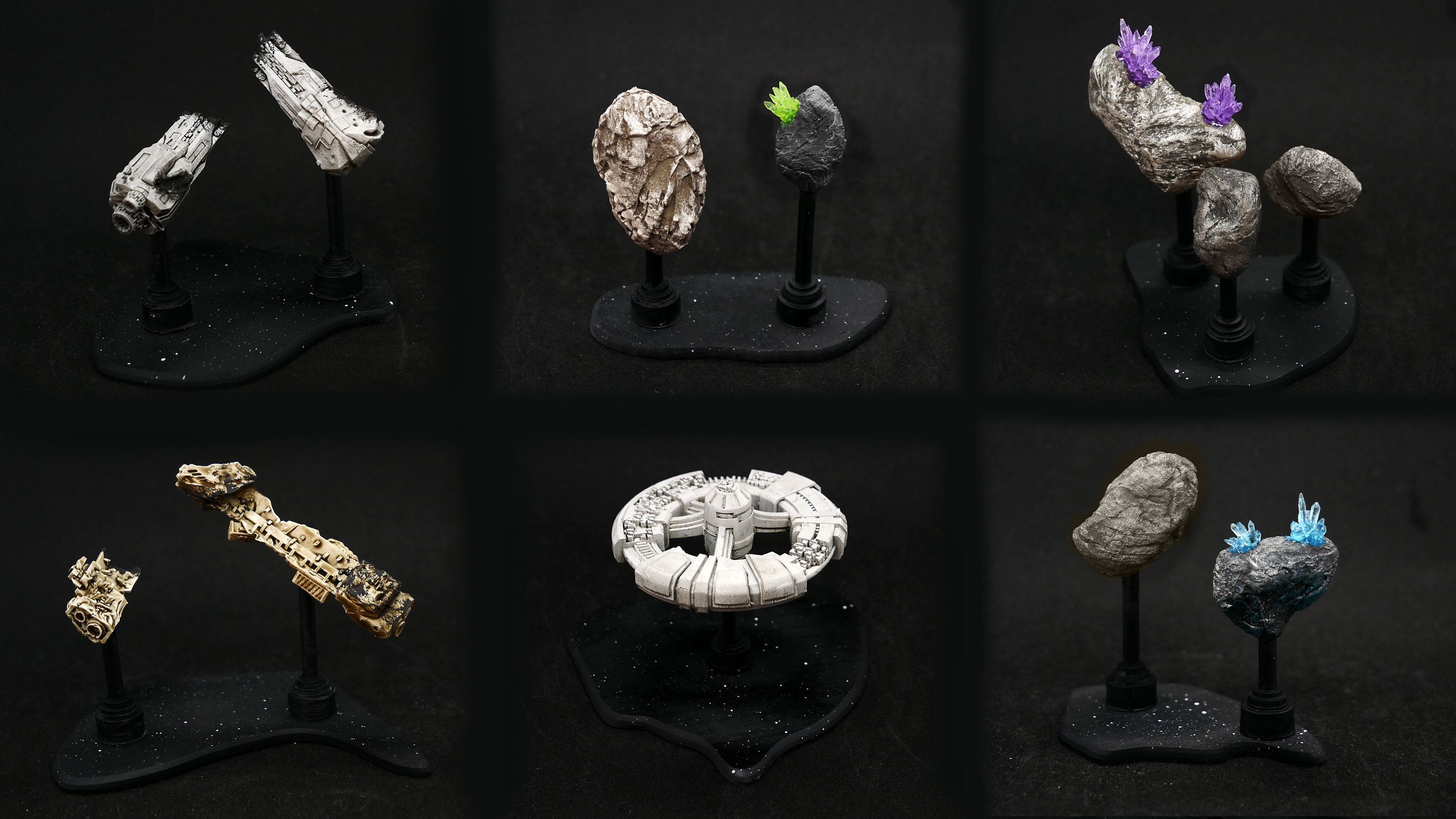 Star Wars: Armada & X-wing 3D Obstacles Set STL - Etsy