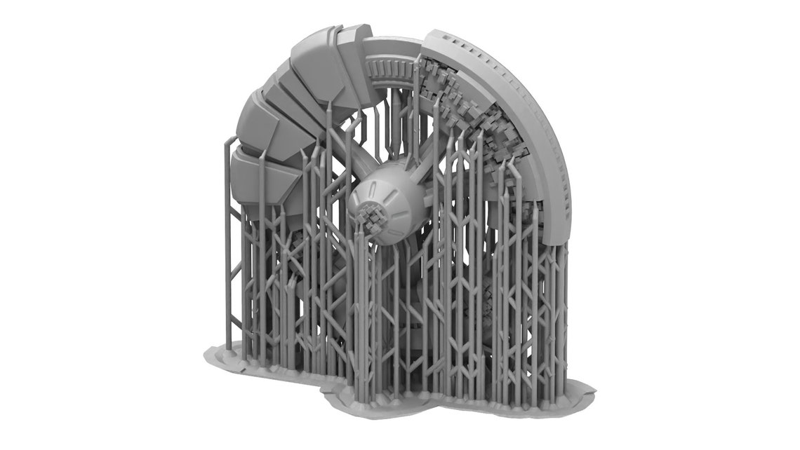 Star Wars: Armada 3D Obstacles Set STL magnetizable & | Etsy