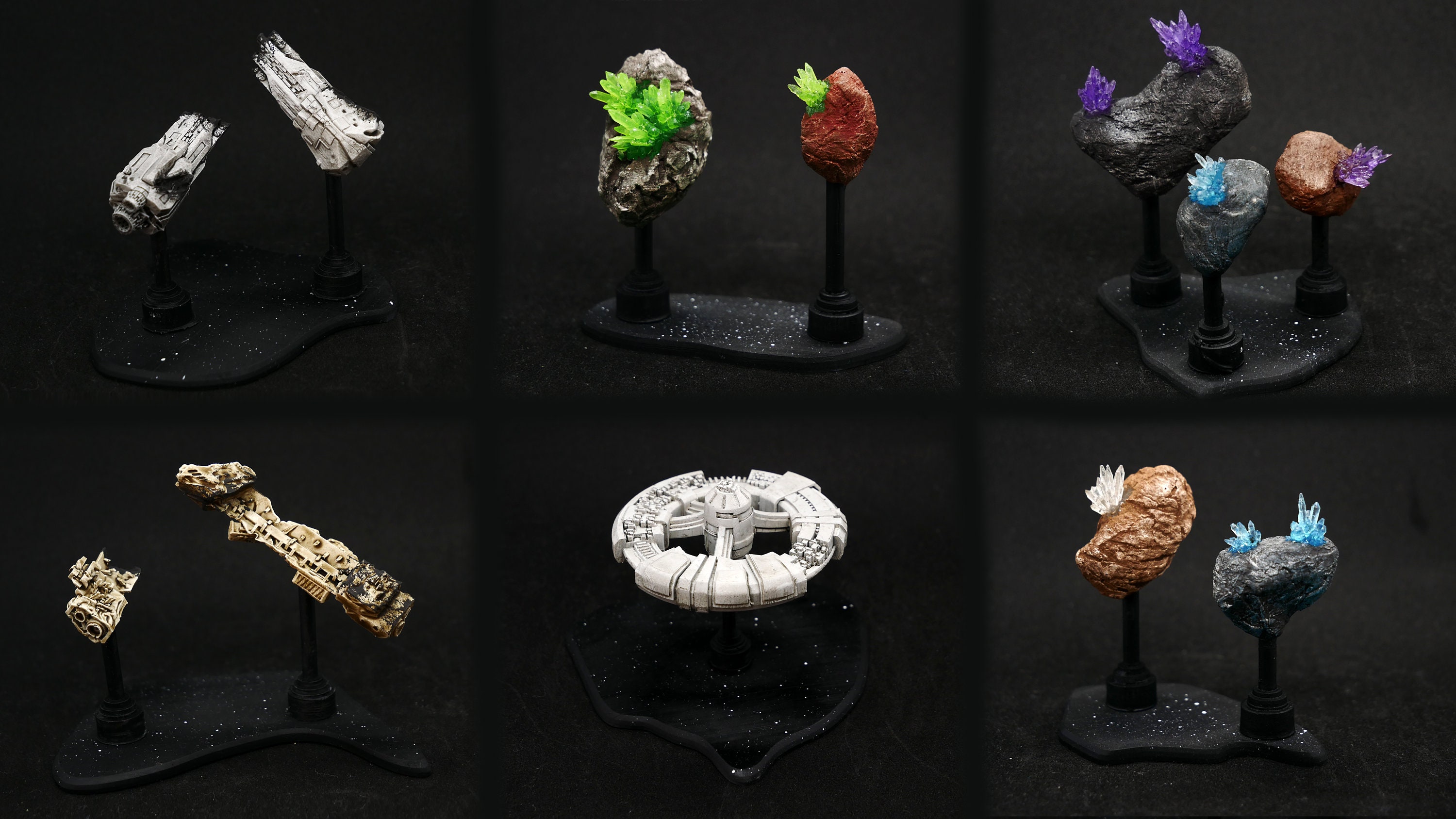 Star Wars: Armada & X-wing 3D Obstacles Set STL - Etsy