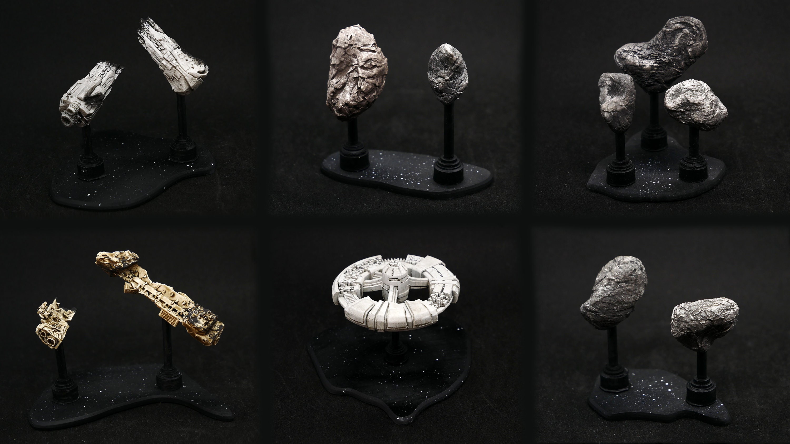 Star Wars: Armada & X-wing 3D Obstacles Set STL - Etsy