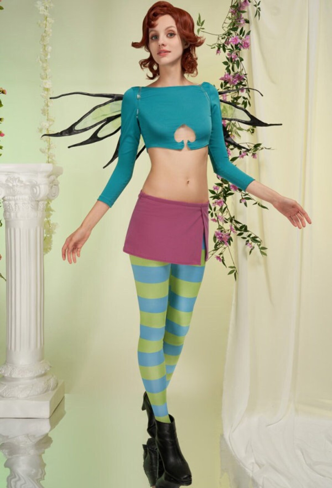 WITCH Irma Lair Cosplay Costume Crop Top and Skirt With - Etsy