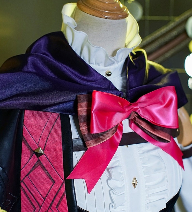 Genshin Impact Lyney Cosplay Costume Lyney Dress Wig Anime - Etsy