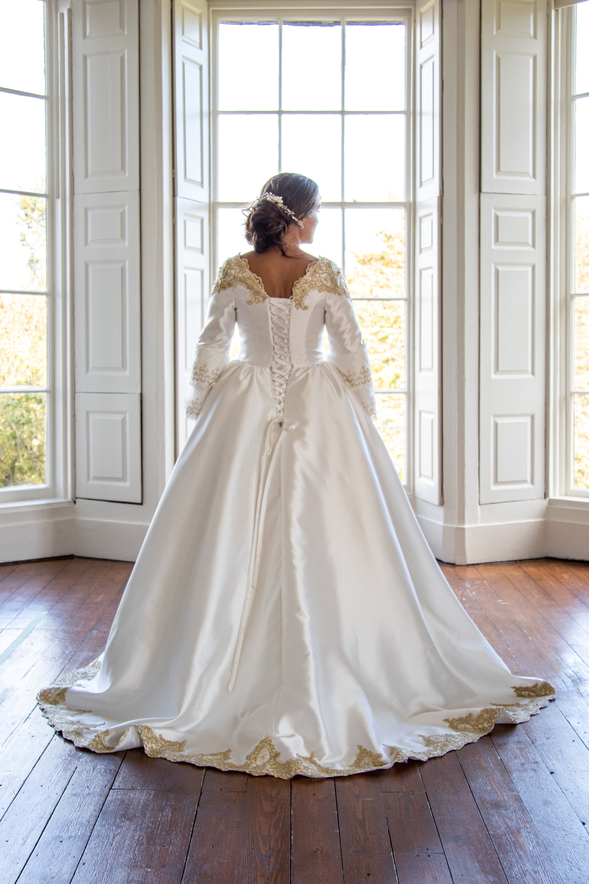 Traditional French Louis Style Wedding Dress, Personalised Dress ...