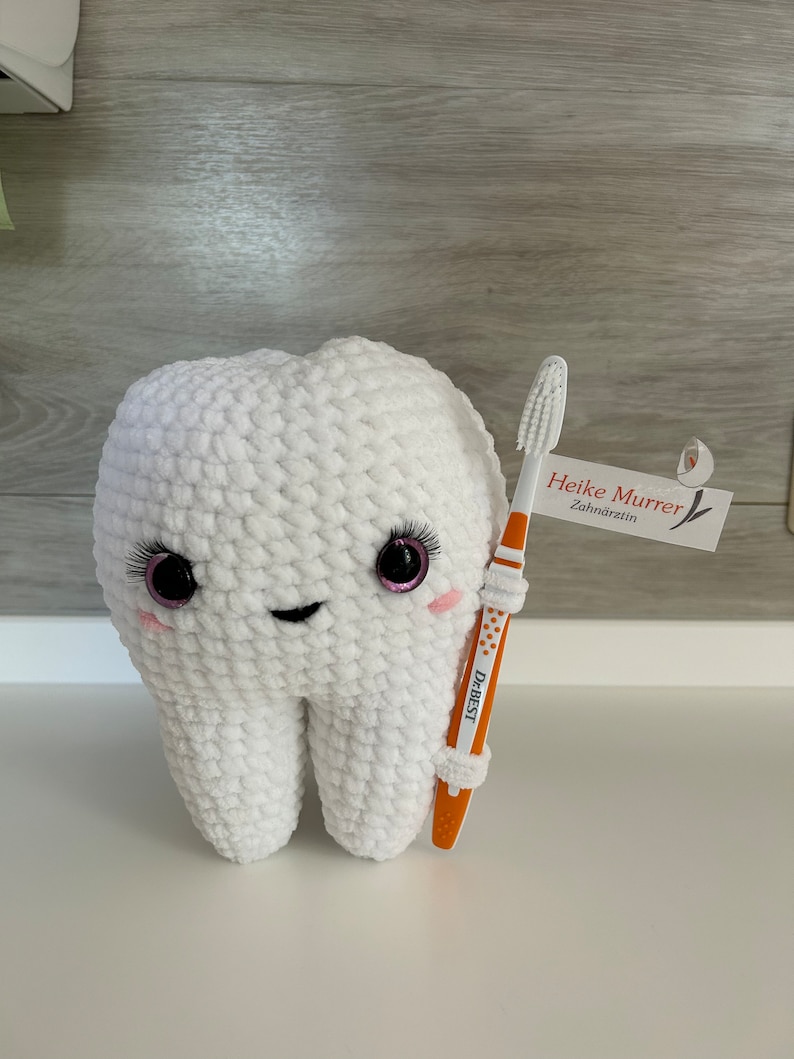 Crocheted Tooth as a Plush Toy - Etsy