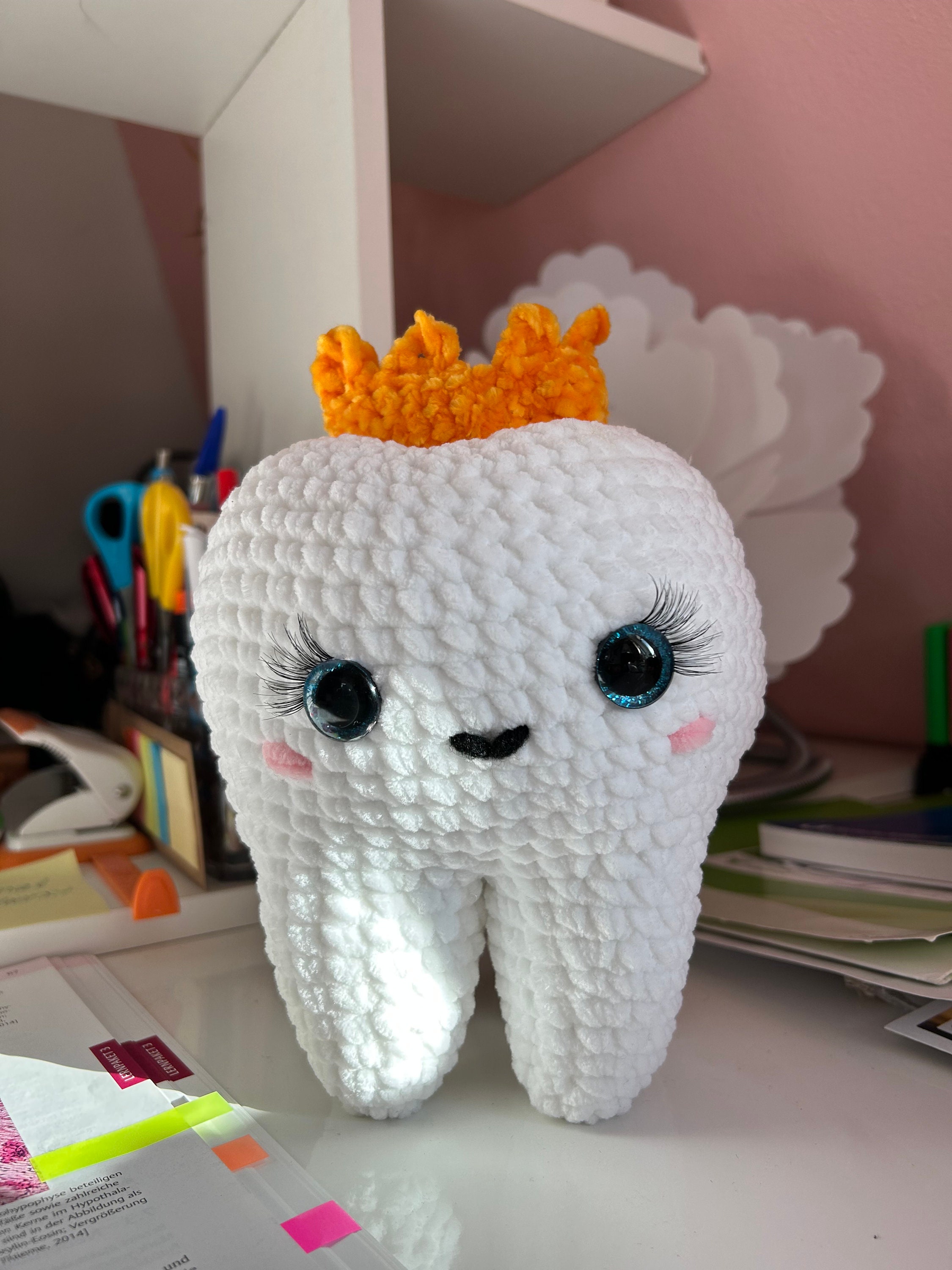 Crocheted Tooth as a Plush Toy - Etsy