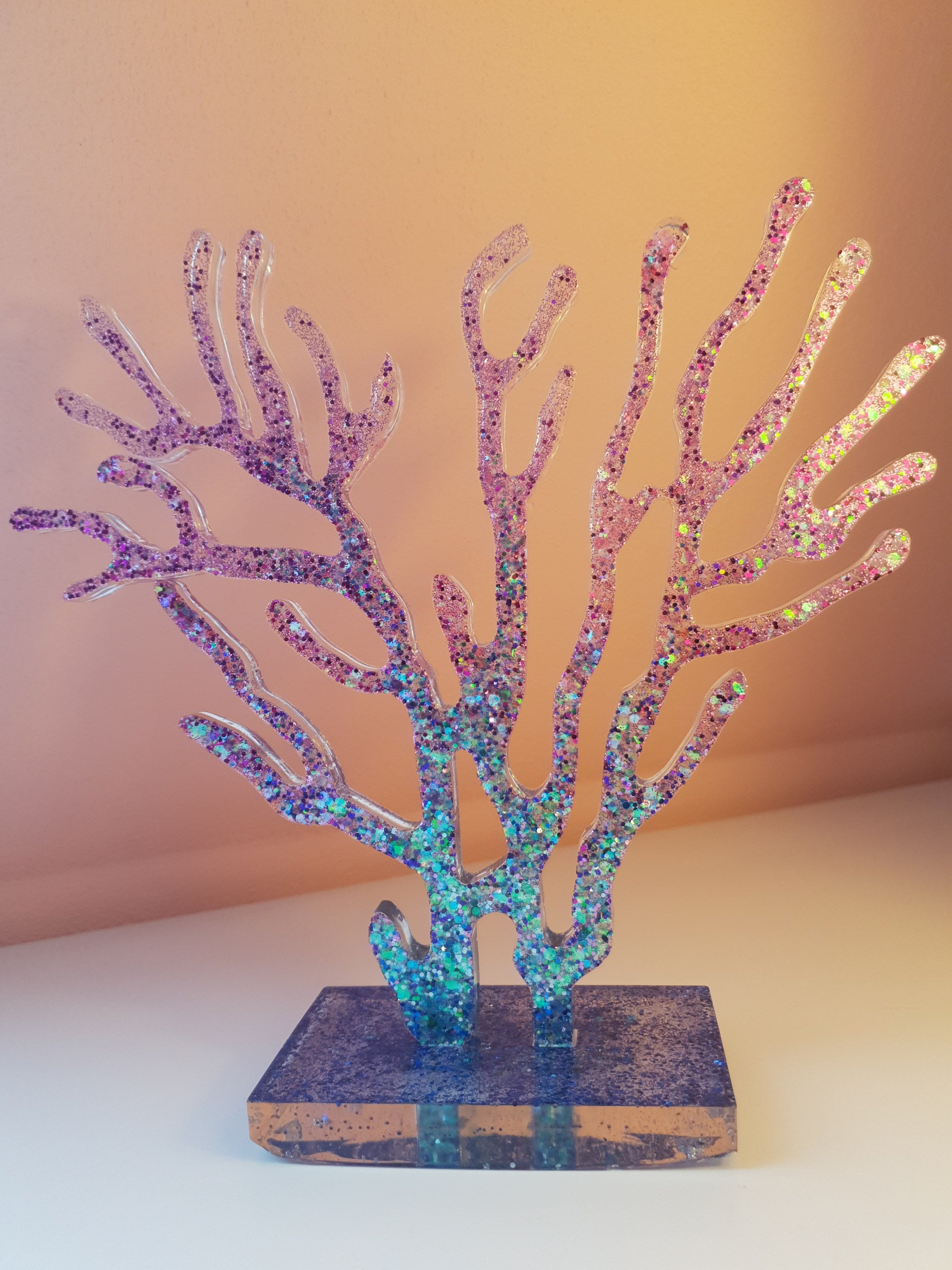 Coral Jewelry Holder