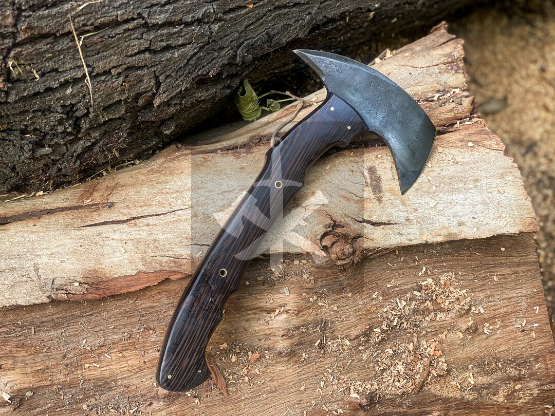 Forged Tomahawk Axe Handmade Tactical Axe Custom Full Tang - Etsy