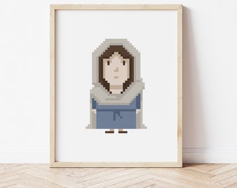 Christian Pixel Art - Etsy