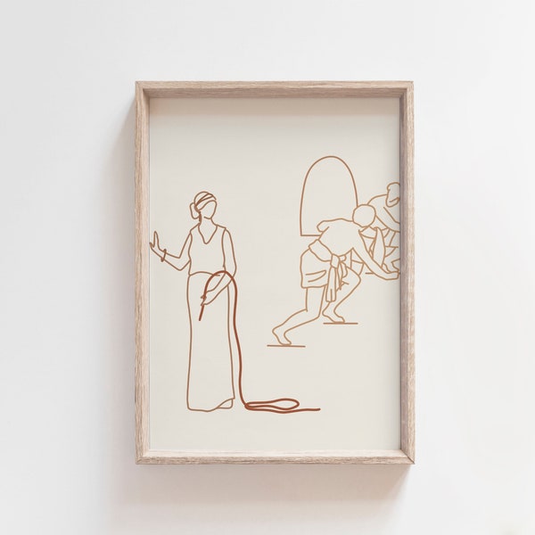 Bible Story Line Artwork - Etsy