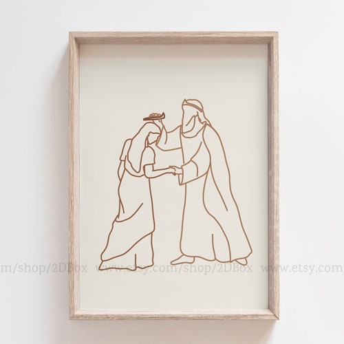 Queen Esther Strong Women of the Bible Printable Wall Art - Etsy