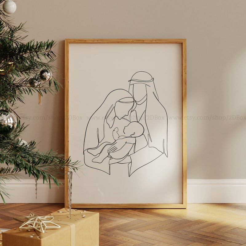 Simple Nativity - Etsy