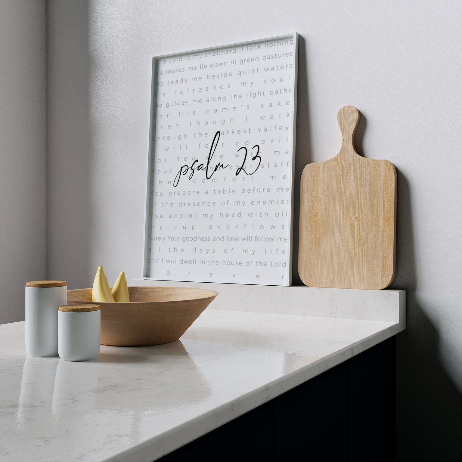 Psalm 23 Wall Art Christian Wall Art Bible Verse Wall Art - Etsy