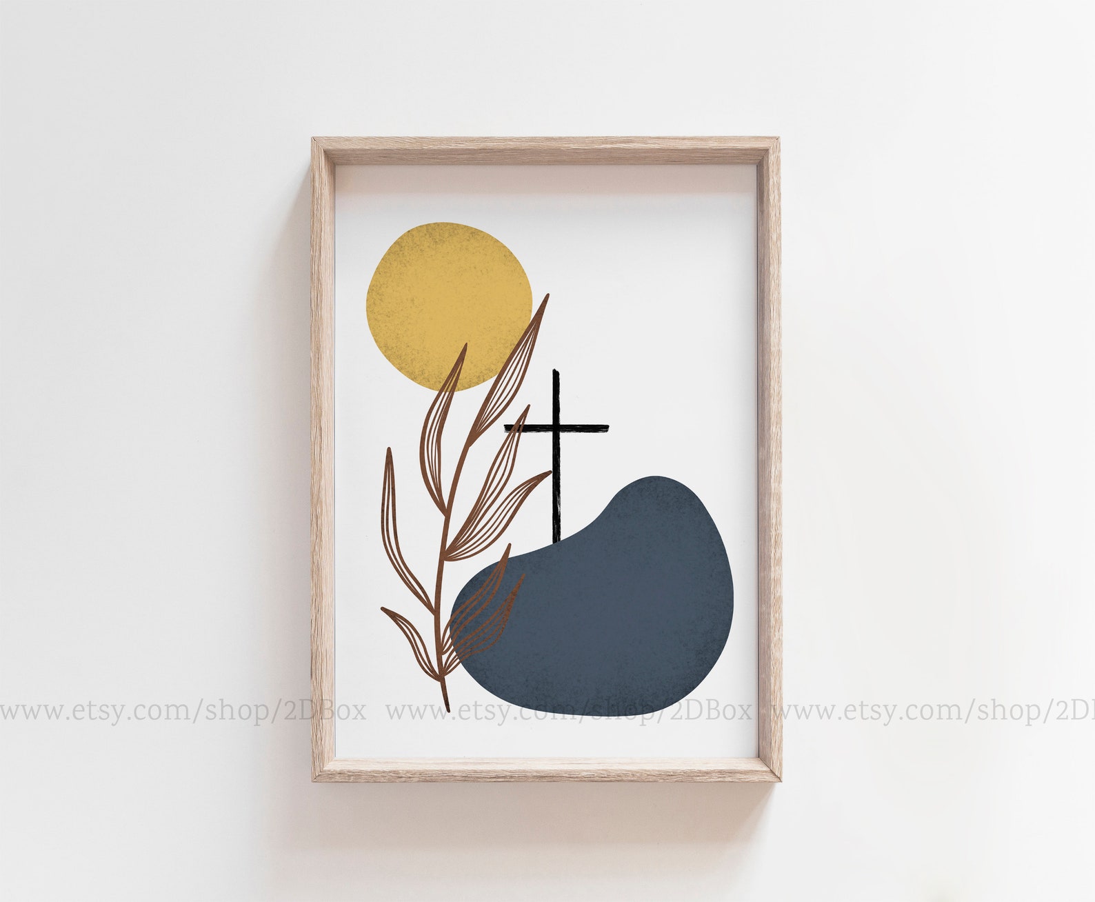 Abstract Christian Wall Art Set Minimalist Religious Prints - Etsy