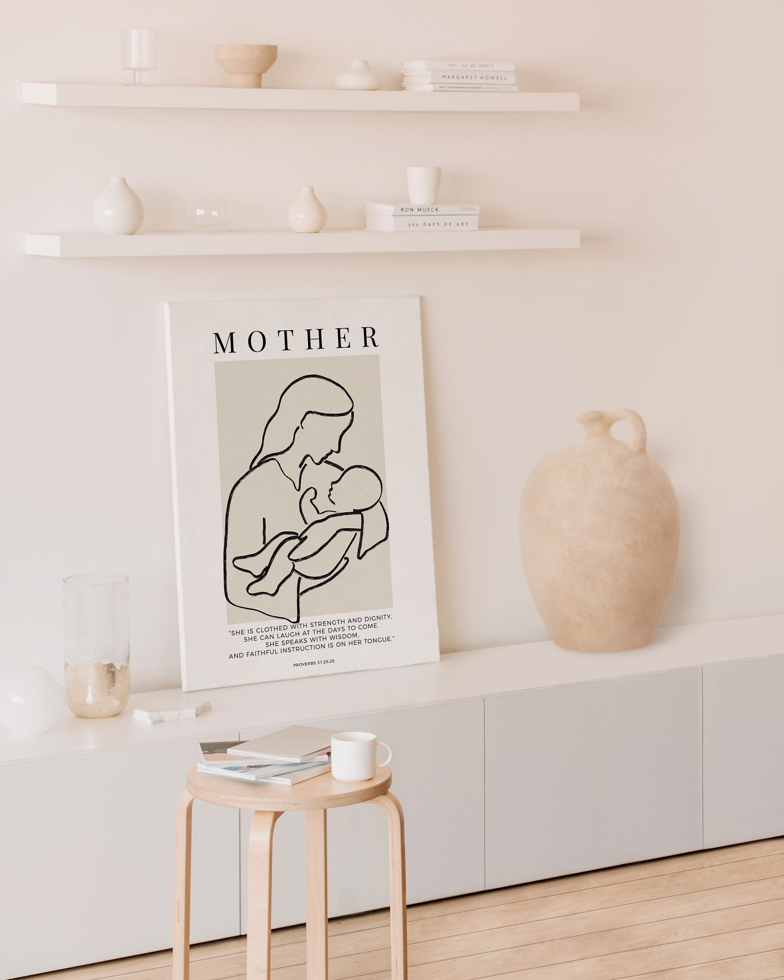 Mother | Christian Wall Art | Bible Verse Wall Art | Christian Artwork ...