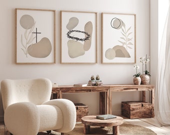 Boho Christian Art | Etsy