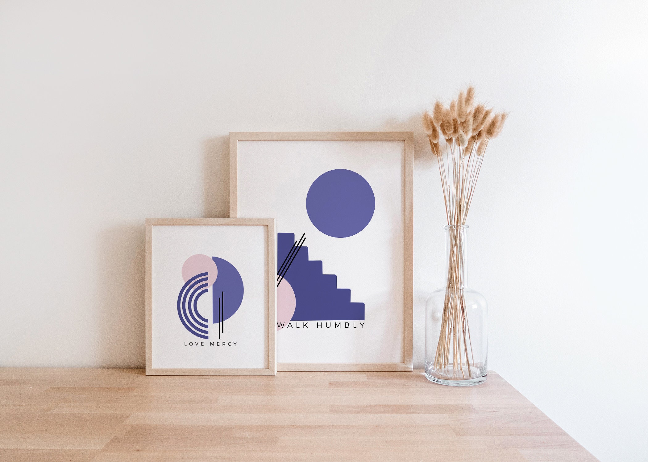 Christian Wall Art Religious Modern Art Scripture Prints | Etsy