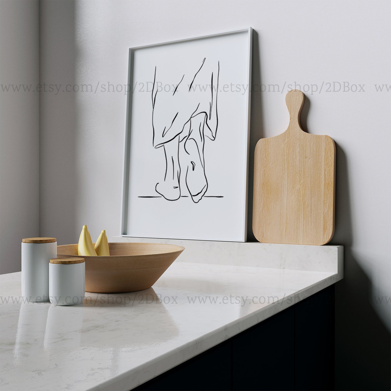 Follow Jesus Jesus Christ Line Art Christian Wall Art - Etsy