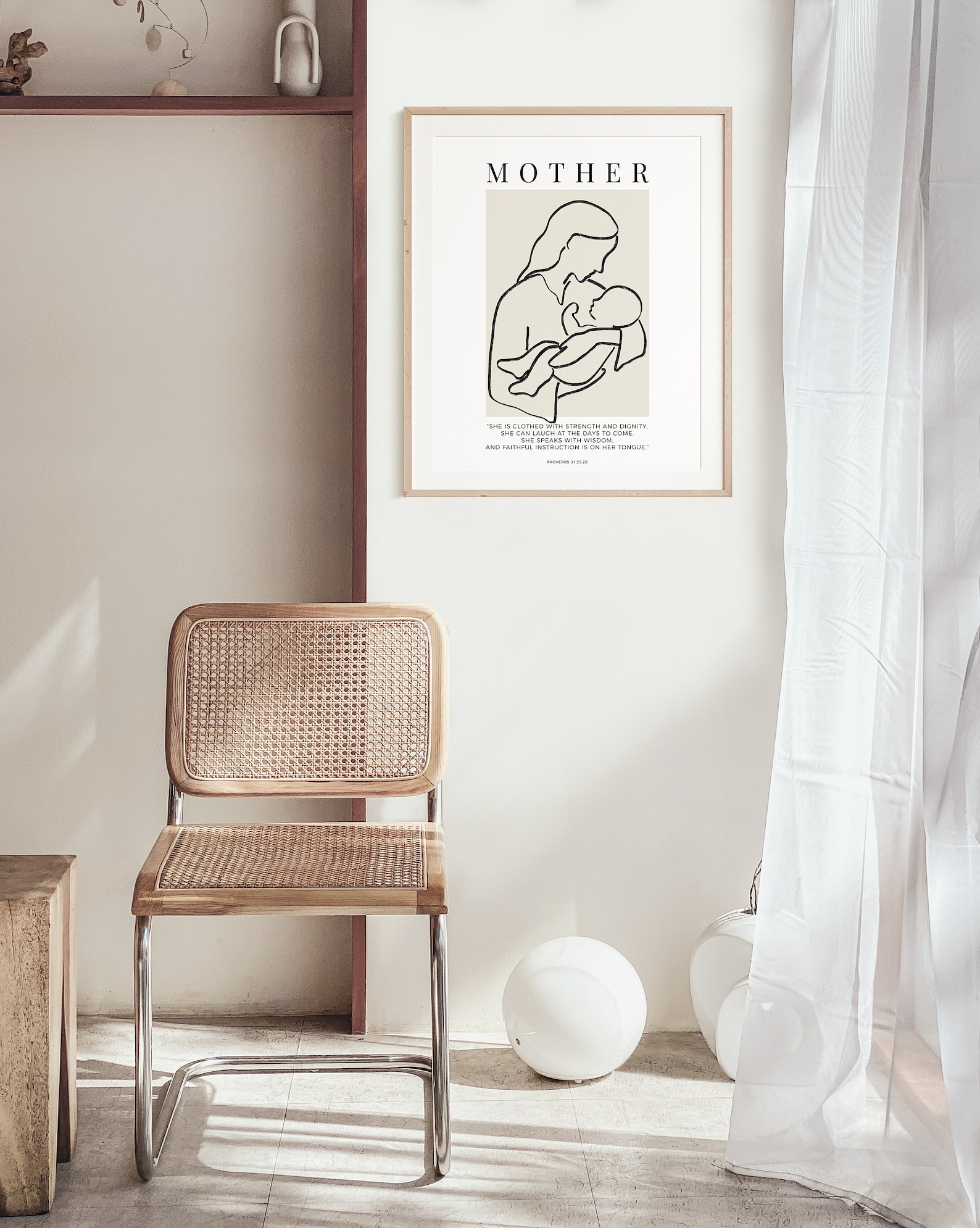 Mother | Christian Wall Art | Bible Verse Wall Art | Christian Artwork ...