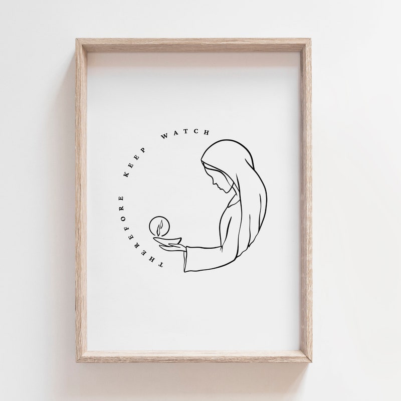 Christian Line Art - Etsy