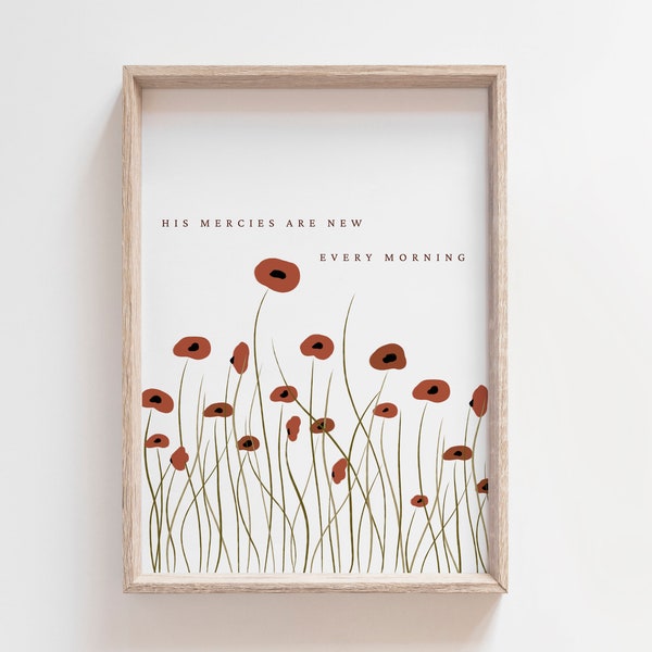 His Mercies Are New - Etsy