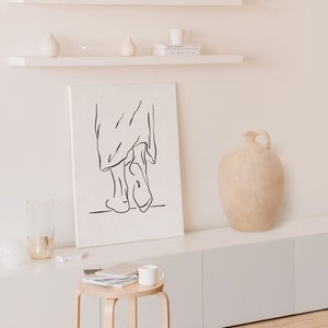 Follow Jesus Jesus Christ Line Art Christian Wall Art | Etsy