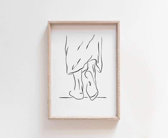 Follow Jesus Jesus Christ Line Art Christian Wall Art | Etsy