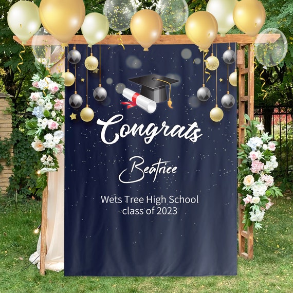 Graduation Backdrop Ideas