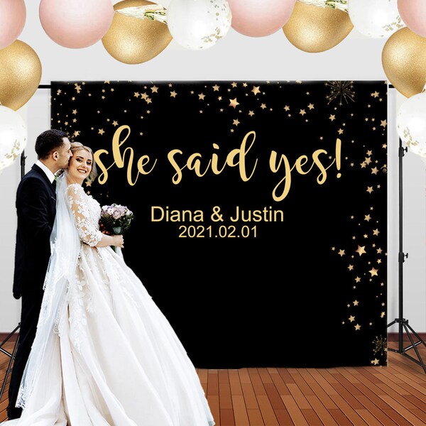 Engagement Backdrop - Etsy