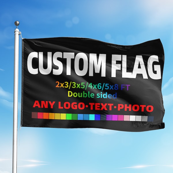 Custom Flag - Etsy