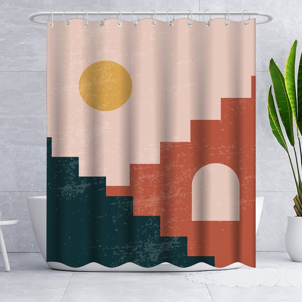Mid Century Modern Curtains - Etsy