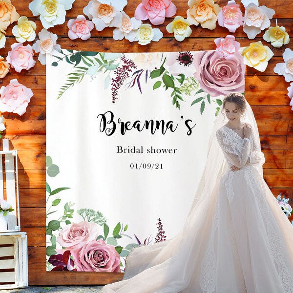 Bridal Shower Backdrop - Etsy