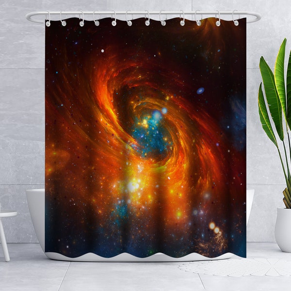 Galaxy Shower Curtain - Etsy
