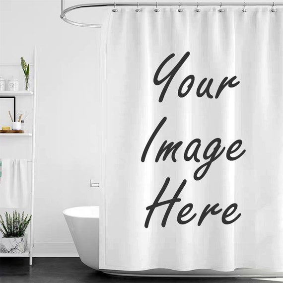Custom Shower Curtaincustom Photo Shower Curtains Custom Etsy