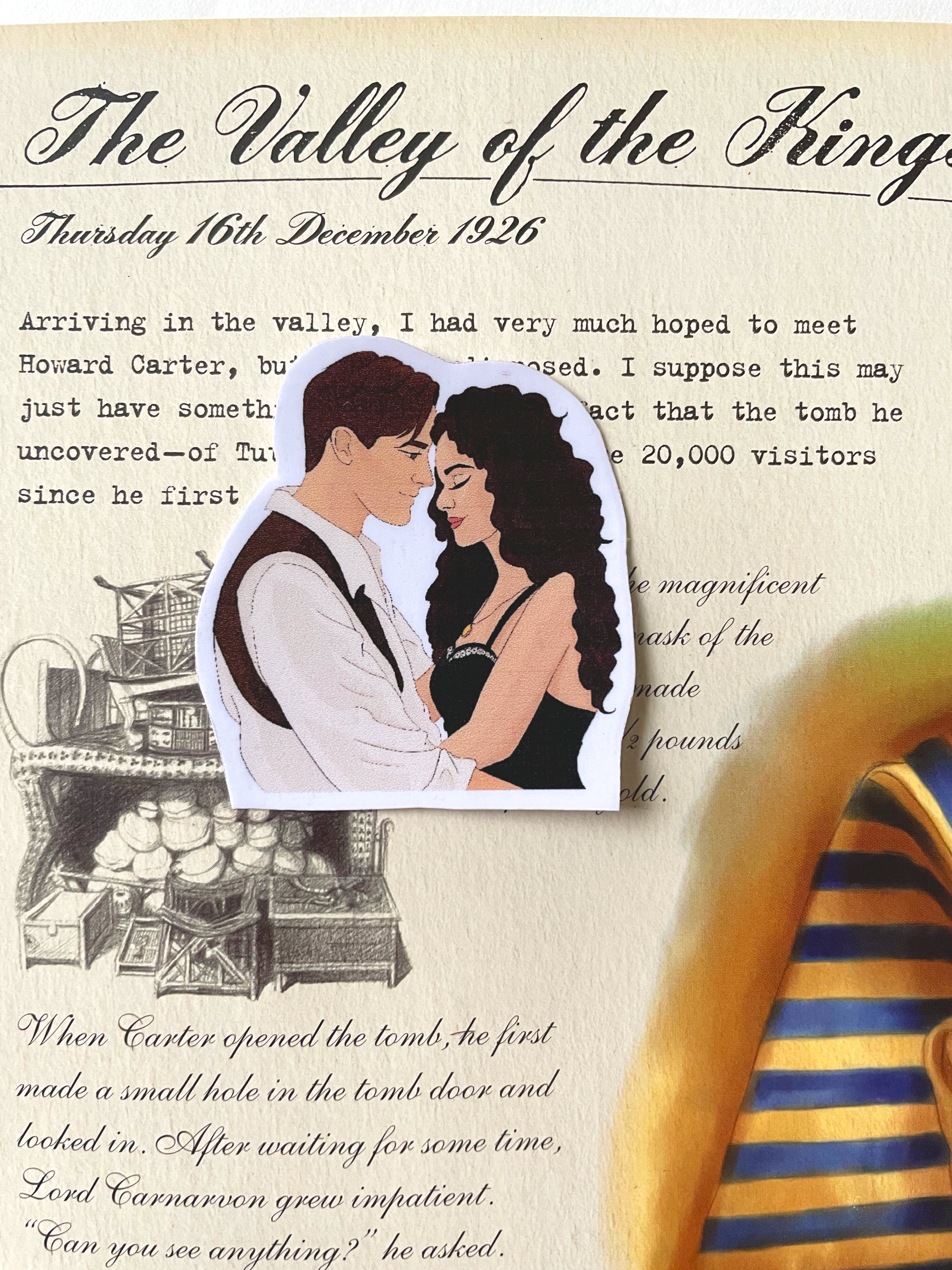 Rick & Evie O'connell Matte Print: the Mummy Fan Art - Etsy