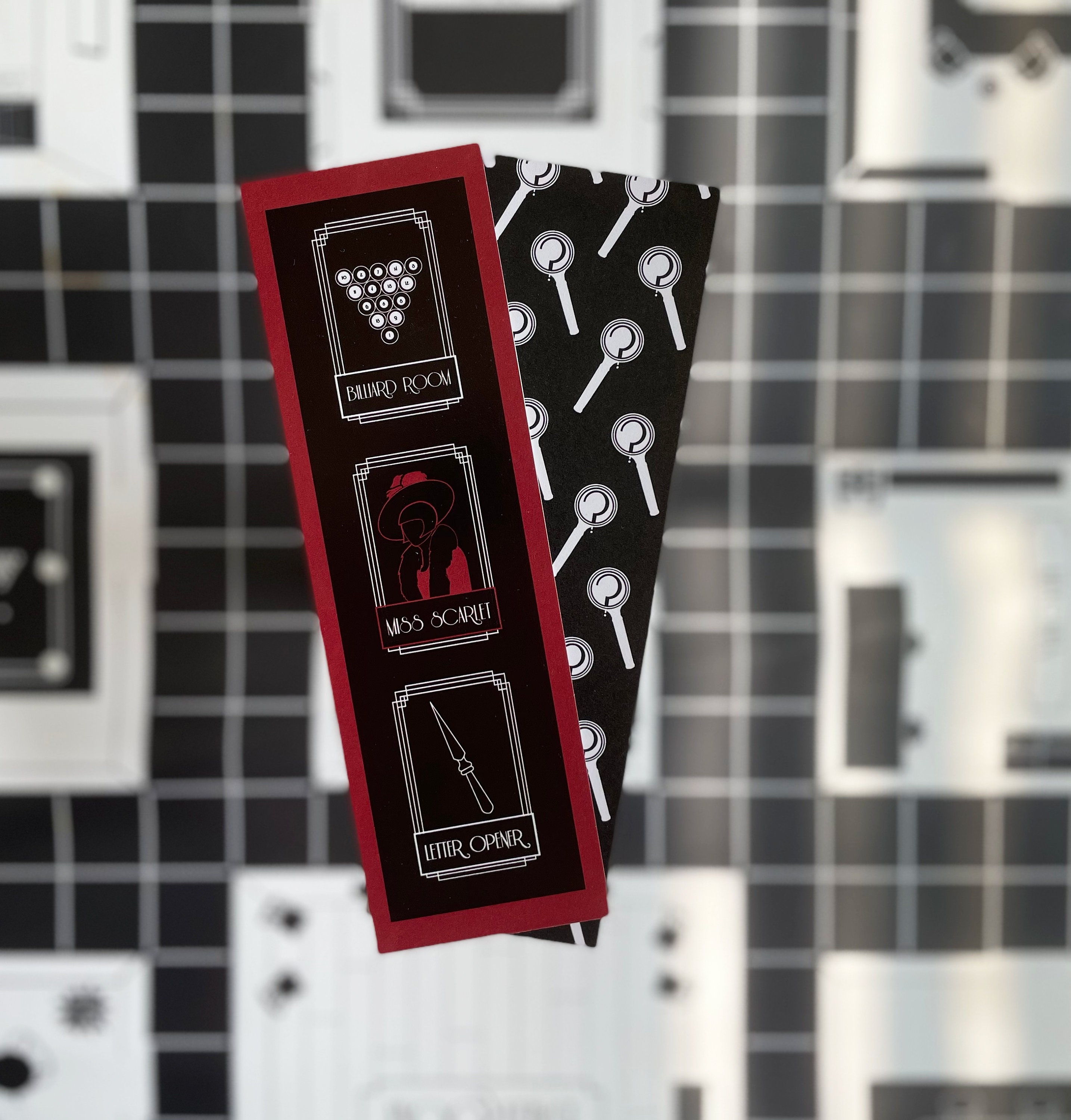 Clue Bookmarks & Stickers, Perfect for Fans of Mysteries, Classic ...