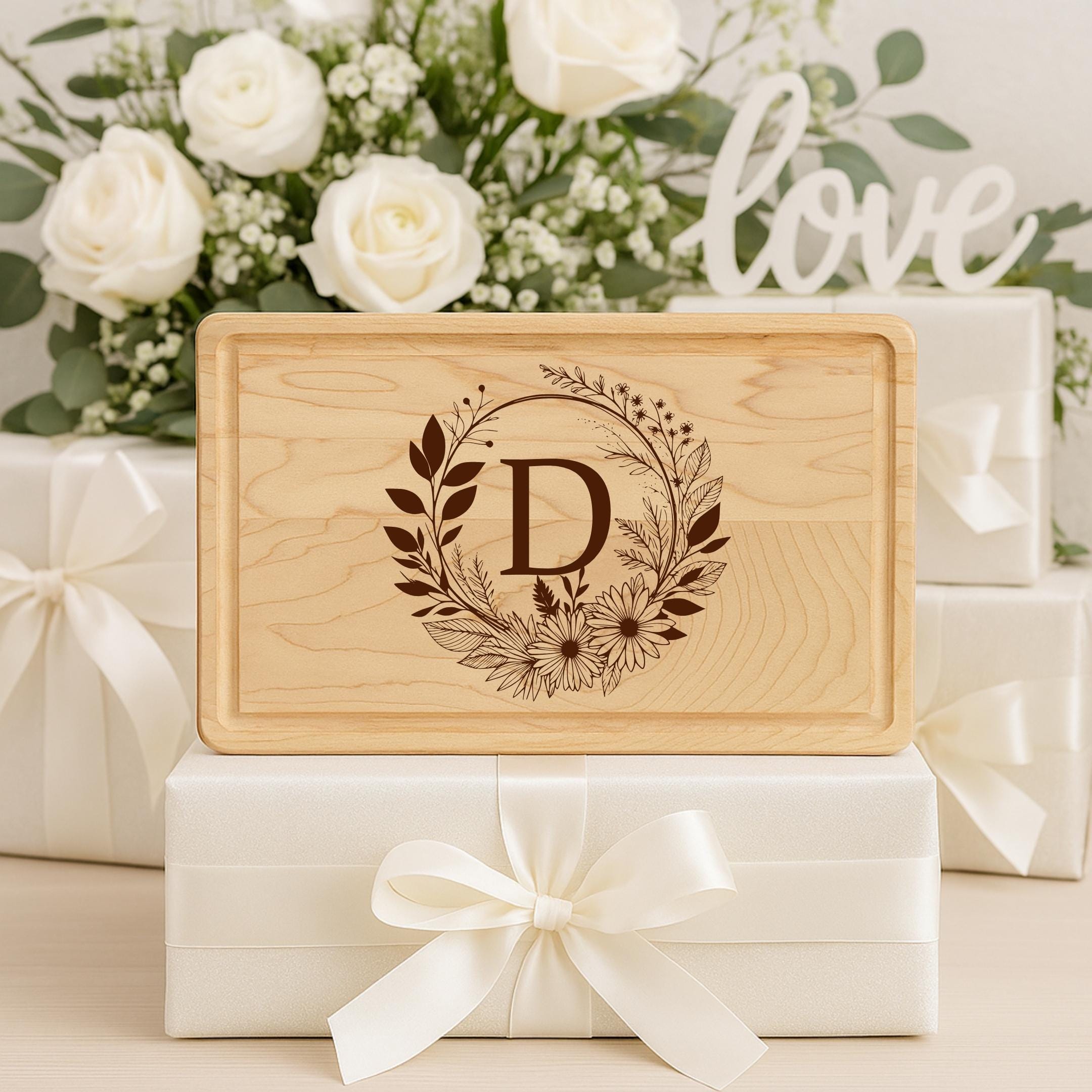 Monogram SVG File Laser Engraving Designs 26 Letters Included - Instant ...