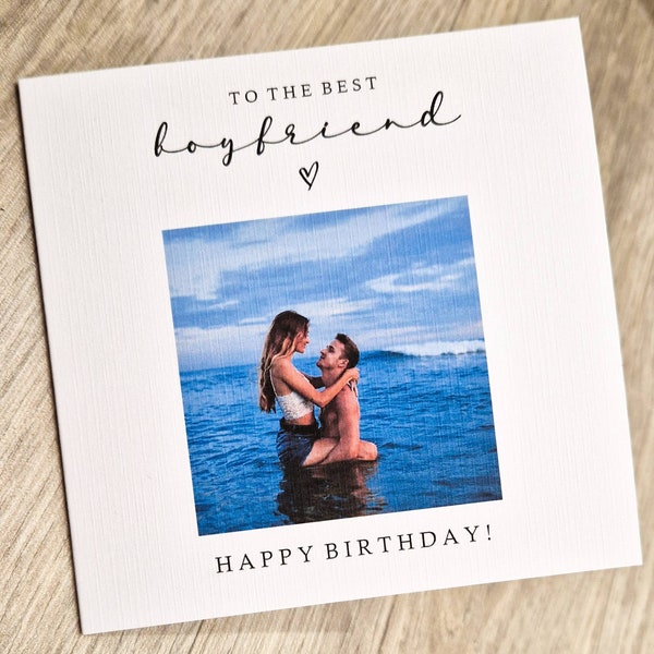 Card for Boyfriend - Etsy UK