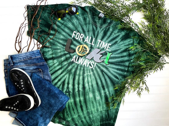 Loki Tie Dye Disney T-shirt for All Time. Always TVA Loki - Etsy UK