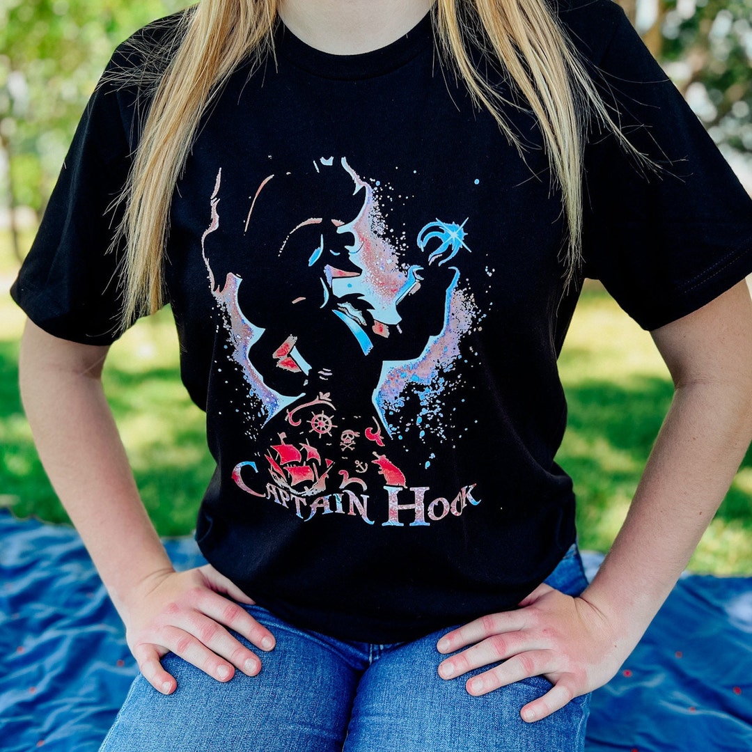 Captain Hook T-shirt | Disney Villain Shirt | Disney Halloween Shirt ...