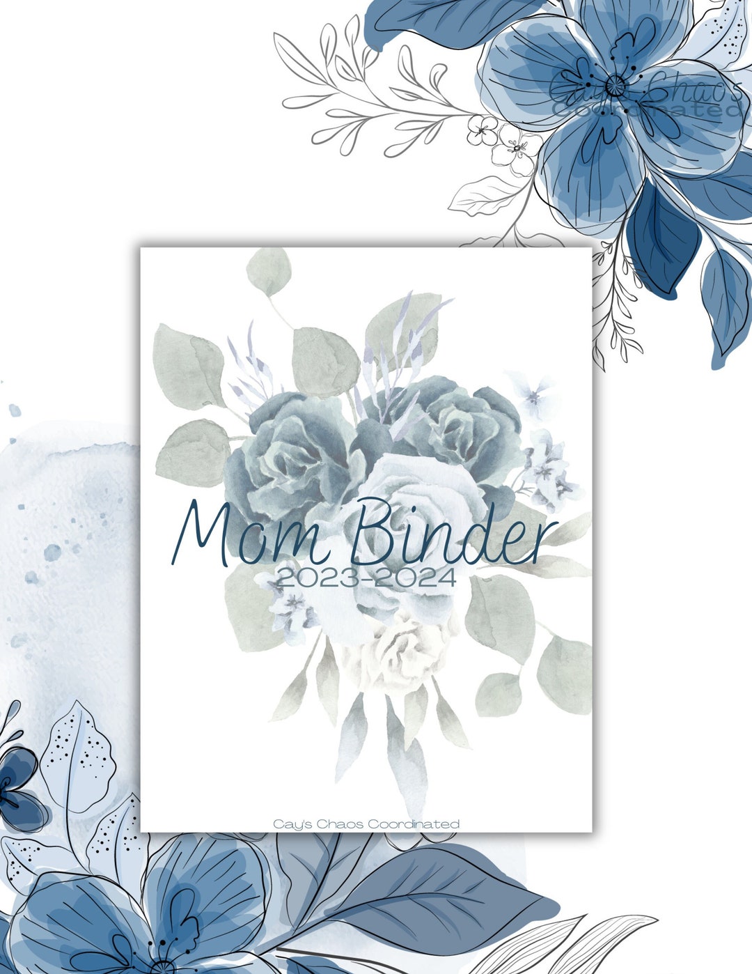 MOM BINDER, Mom Binder Printable, Mom Planner, Mom Planner Printable ...