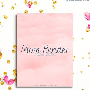 MOM BINDER, Mom Binder Printable, Mom Planner, Mom Planner Printable ...