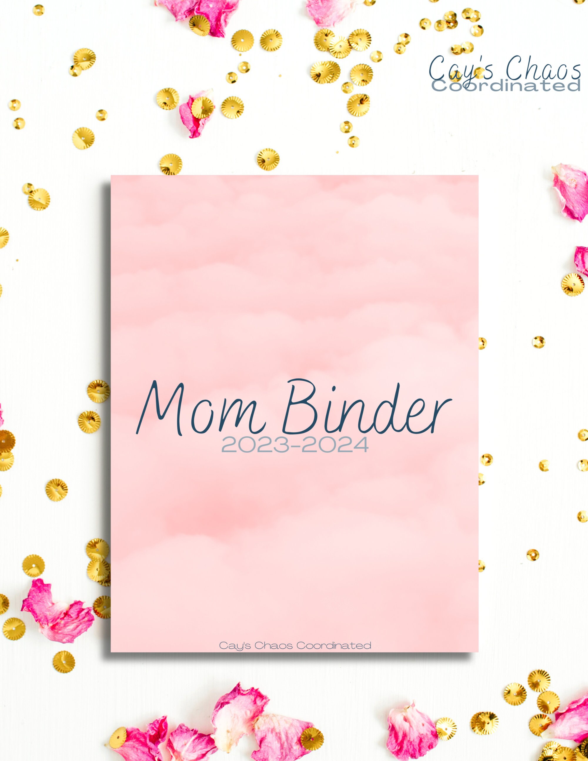MOM BINDER, Mom Binder Printable, Mom Planner, Mom Planner Printable ...