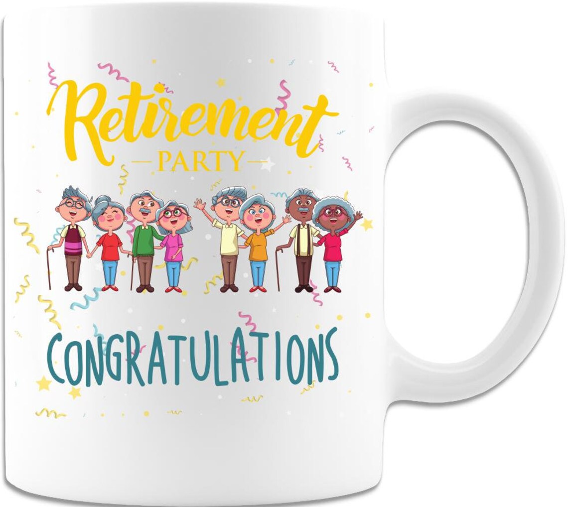 Mug Coffee Mug Happy Retirement 2 - Etsy UK