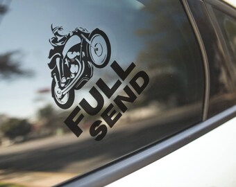 Full Send Sticker | Etsy